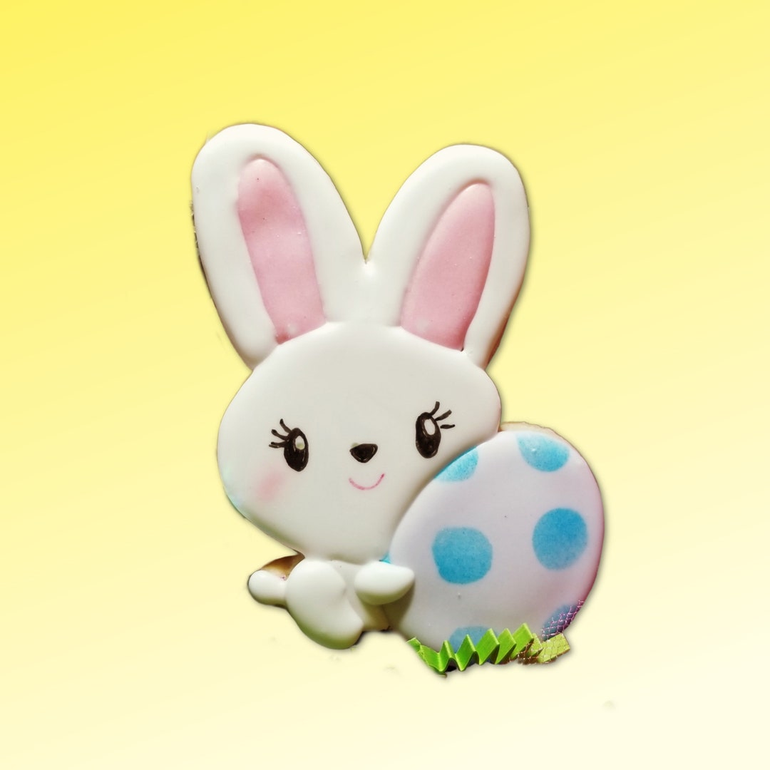 Bunny With Easter Egg Cookie Cutter: Food Safe PLA Plastic - Etsy