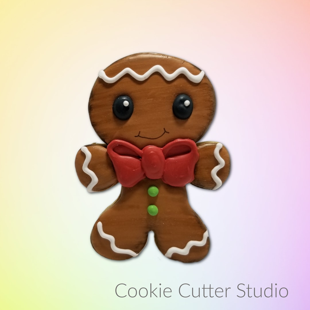 Gingerbread Man Cookie Cutter: Christmas Baking - Etsy