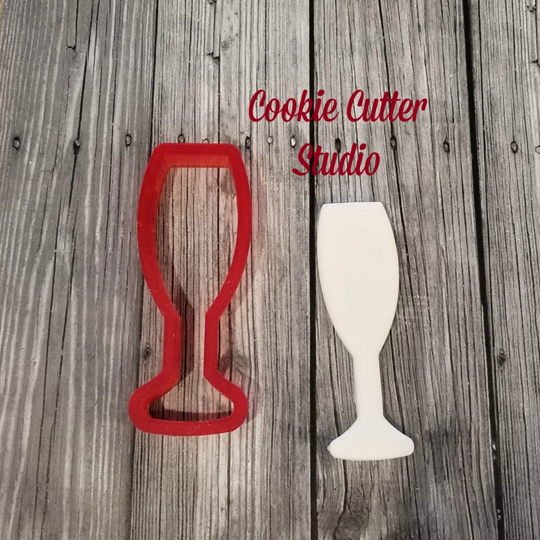 Champagne Glass Cookie Cutter - Etsy