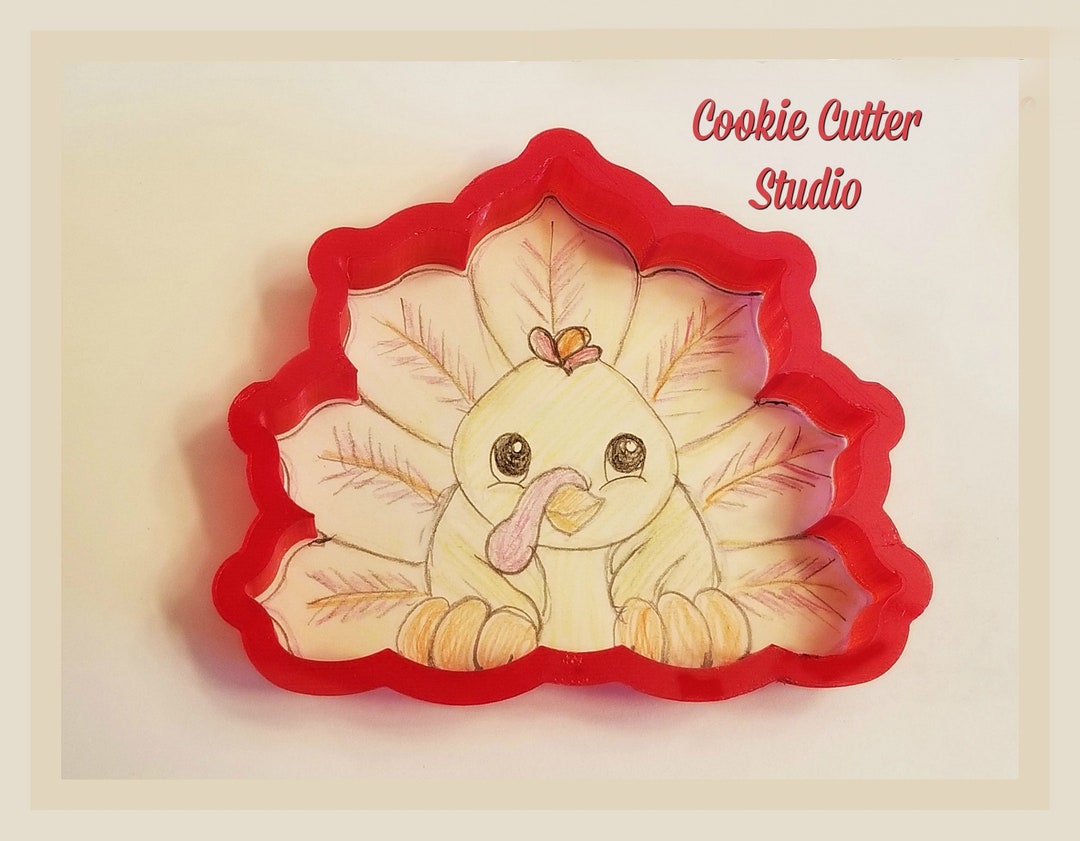 Turkey Cookie Cutter: Thanksgiving Baking - Etsy
