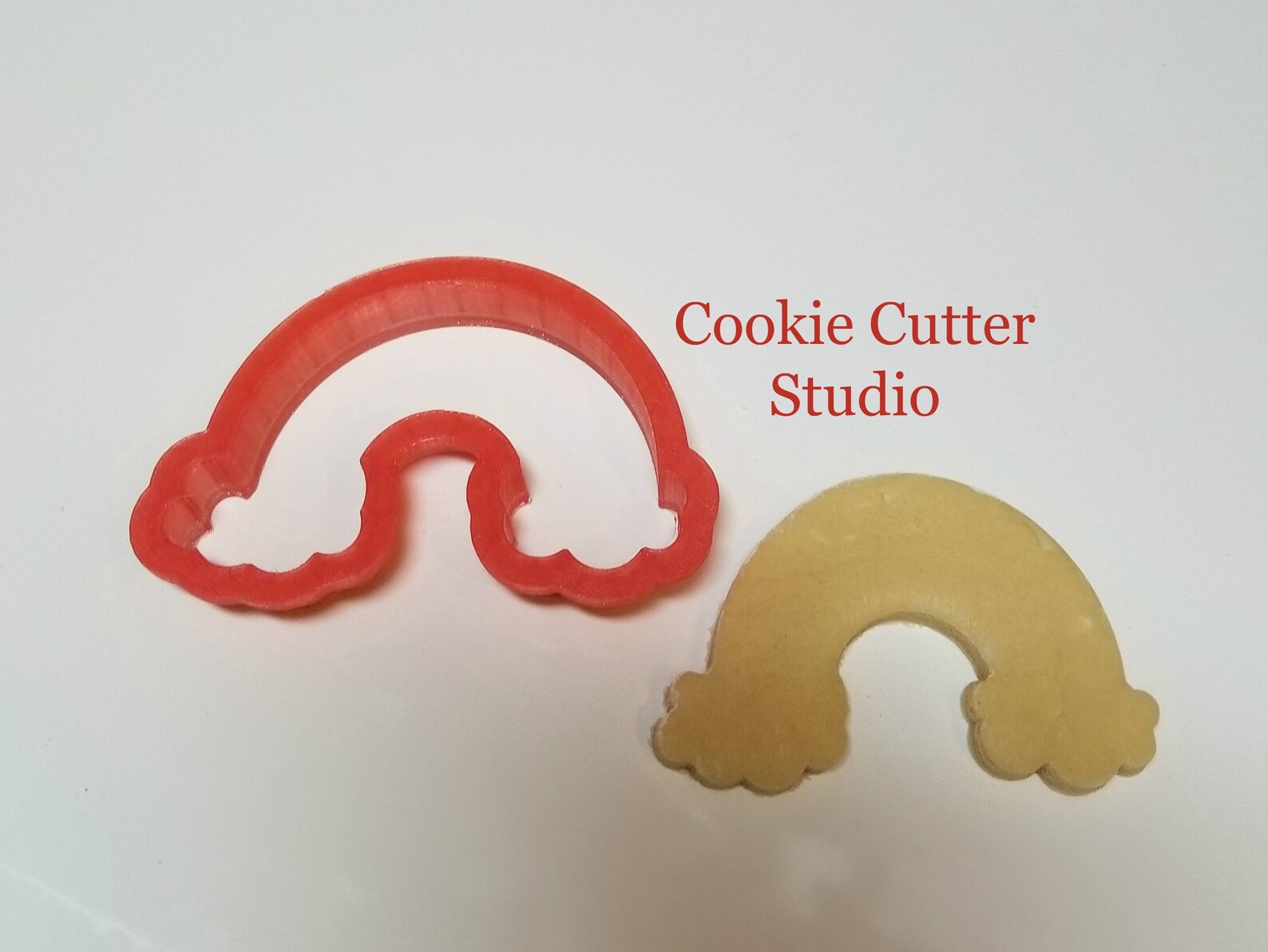 Rainbow Cookie Cutter - Etsy