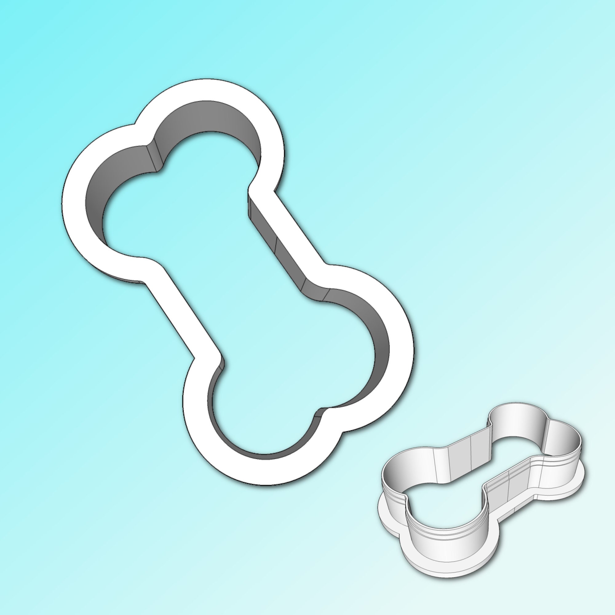 Dog Bone Cookie Cutter Bone Cookie Cutter | Etsy