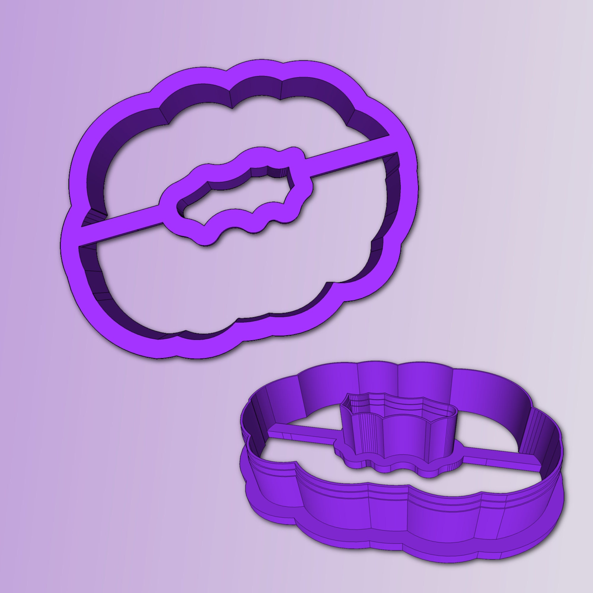 King Cake Cookie Cutter Mardi Gra Cookie Cutters | Etsy