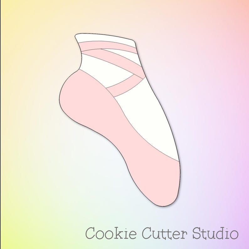Ballerina Shoe Cookie Cutter - Etsy