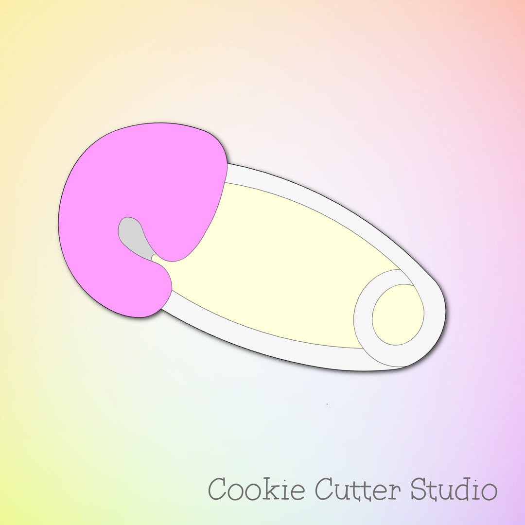 Safety Pin Cookie Cutter, Baby Shower Cookie Cutters - Etsy