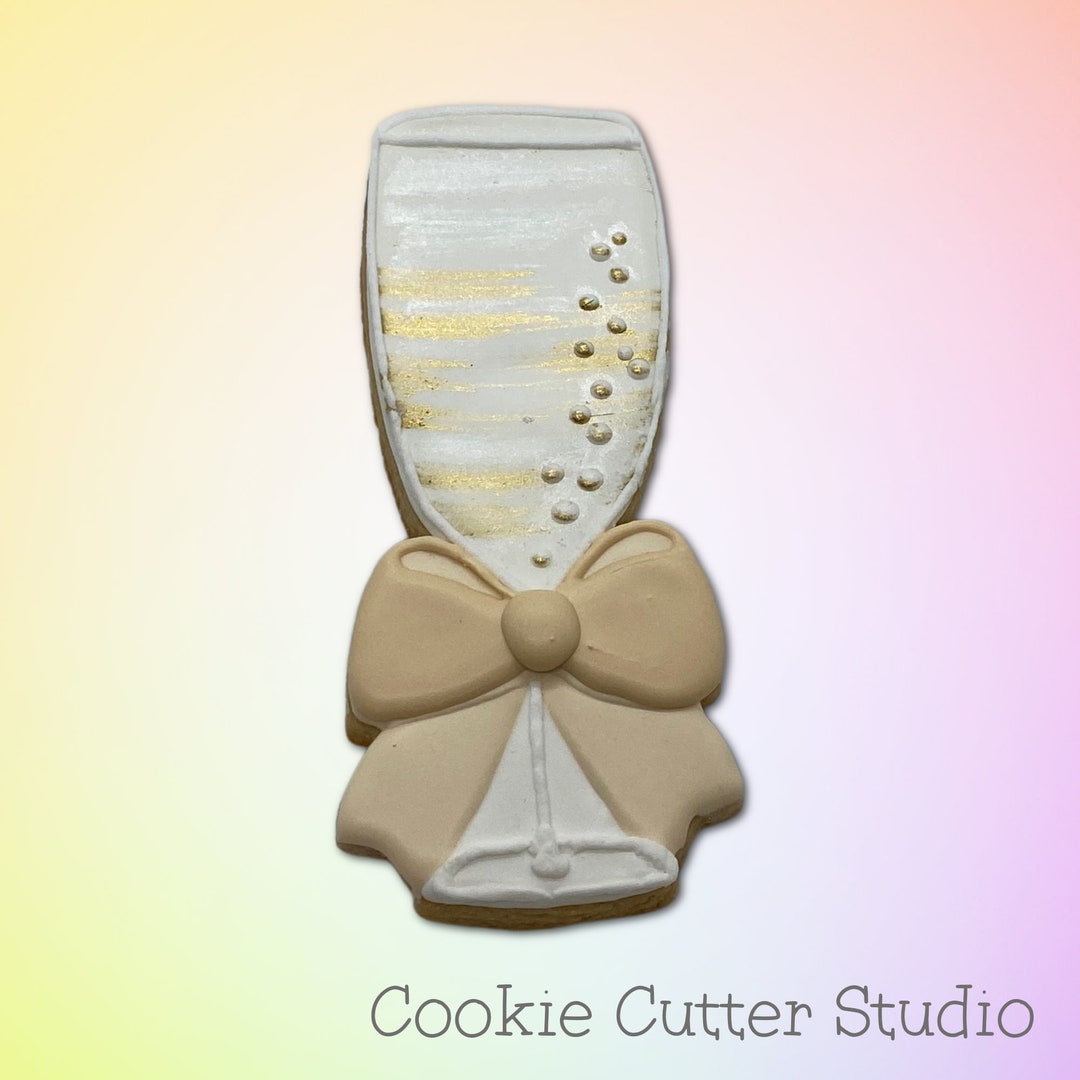 Wine Glass Cookie Cutter: Bridal Shower Favor - Etsy