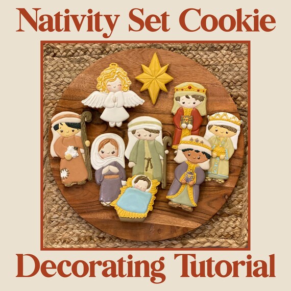 Nativity Cookie Decorating Tutorial - Etsy