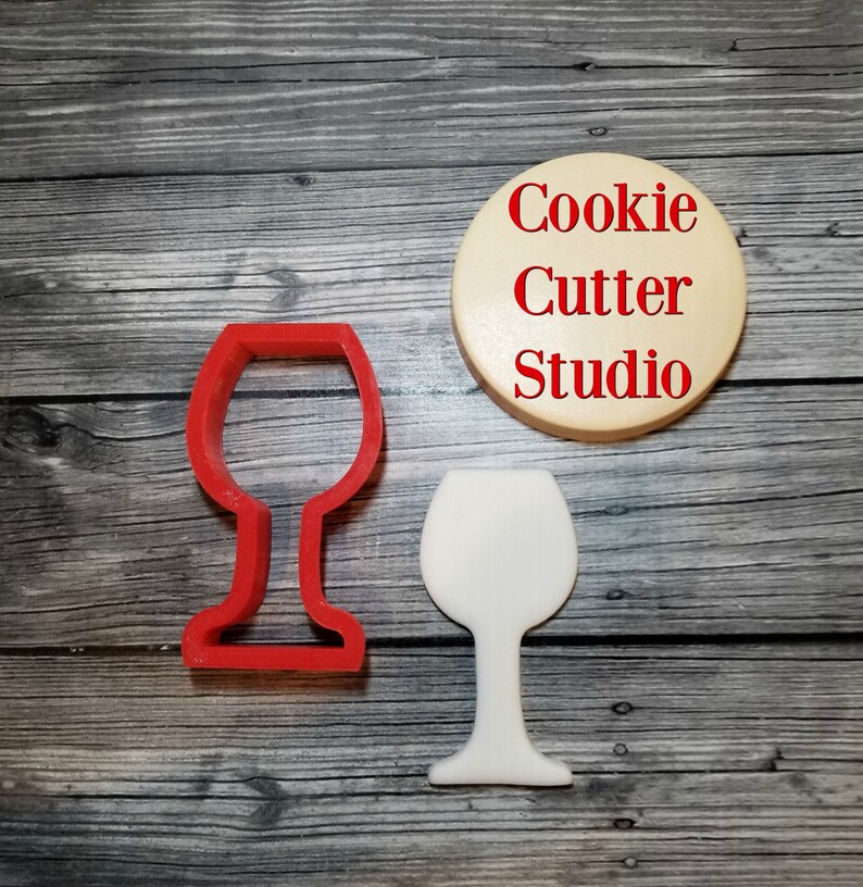 Wine Glass Cookie Cutter - Etsy