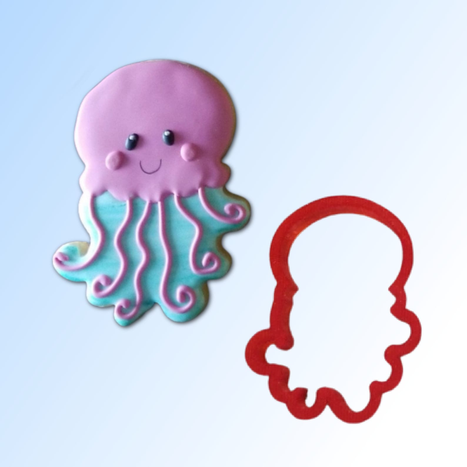 Under the Sea Cookie Cutter Set Jellyfish Cookie Cutter - Etsy