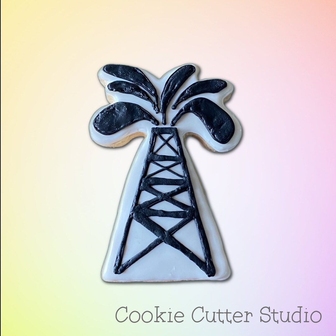 Oil Rig Cookie Cutter - Etsy