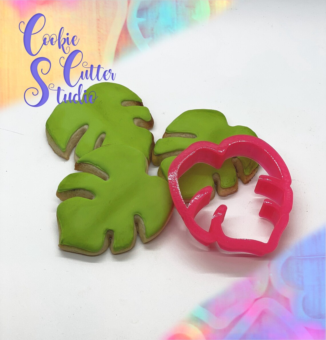 Tropical Leaf Cookie Cutter Jungle Cookie Cutters - Etsy