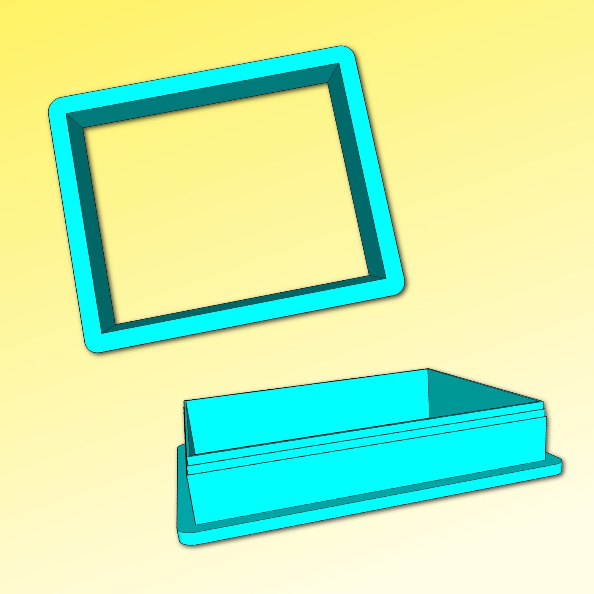 Rectangle Cookie Cutter - Etsy