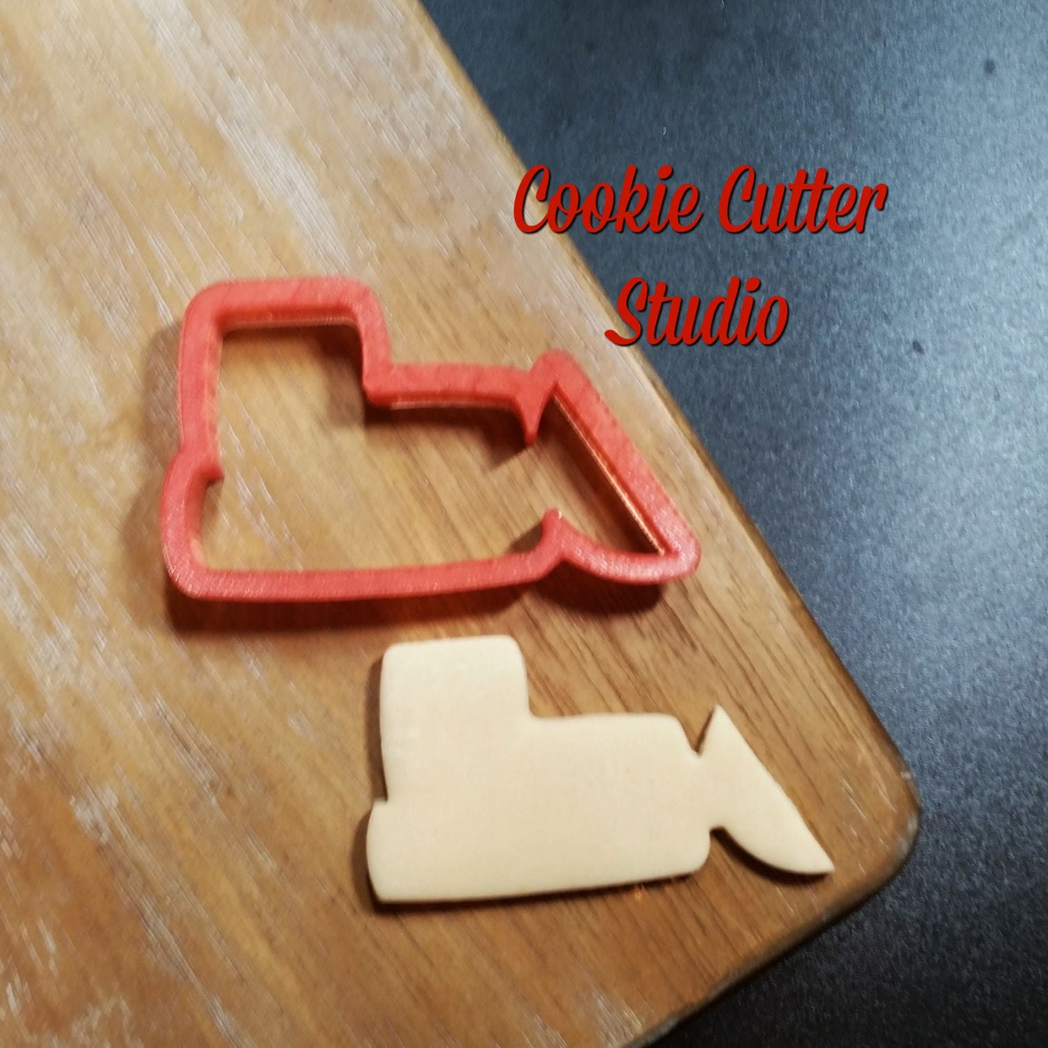 Bulldozer Cookie Cutter | Etsy