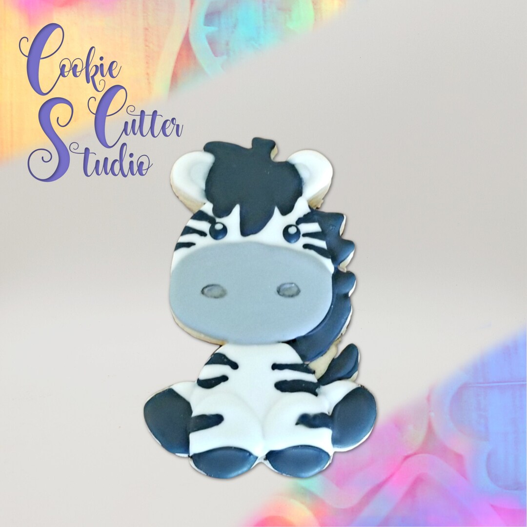 Zebra Cookie Cutter Jungle Animal Cookie Cutter Safari - Etsy