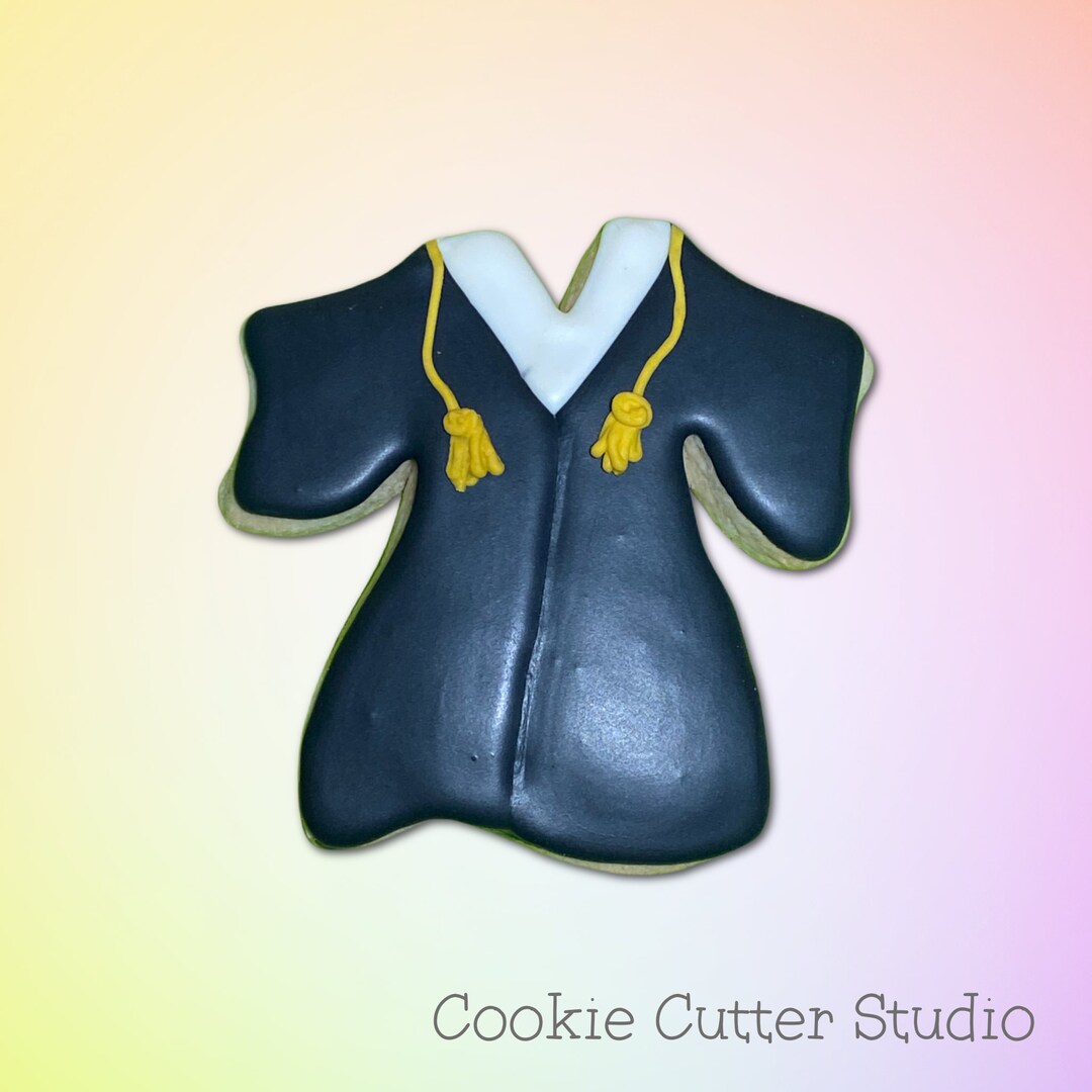 Graduation Gown Cookie Cutter, Graduation Cookie Cutter - Etsy
