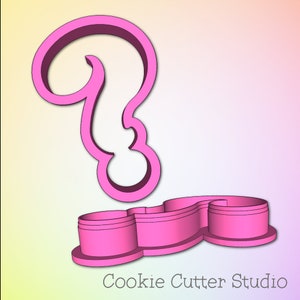 Question Mark Cookie Cutter - Etsy