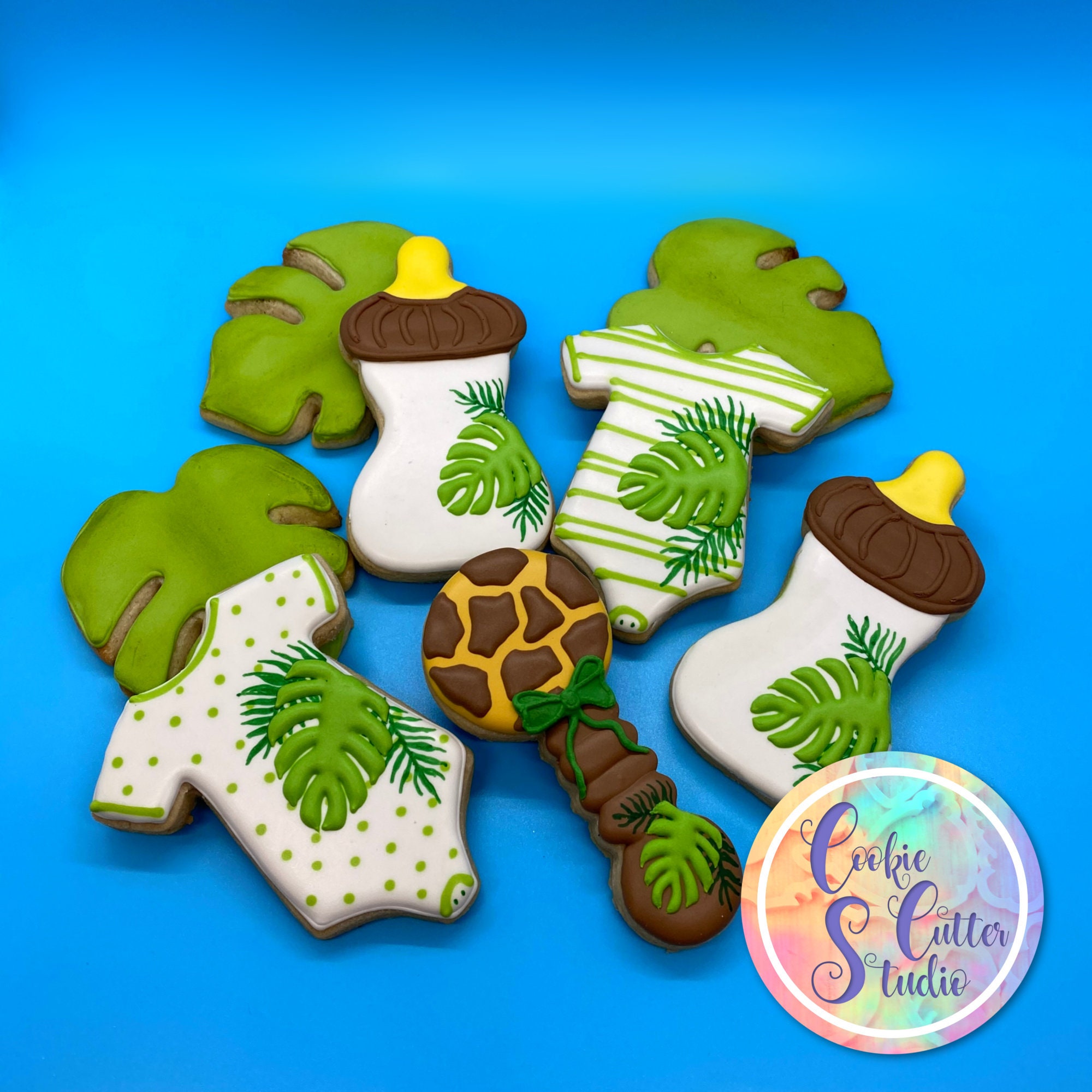 Tropical Leaf Cookie Cutter Jungle Cookie Cutters - Etsy