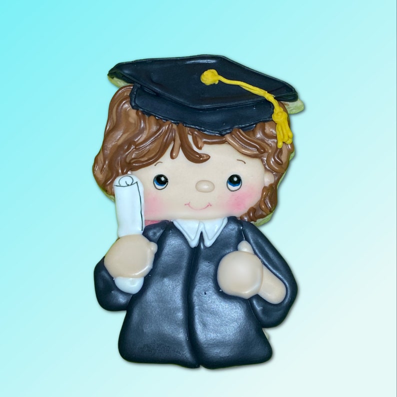 Graduation Boy Cookie Cutter Graduation Cookie Cutter - Etsy