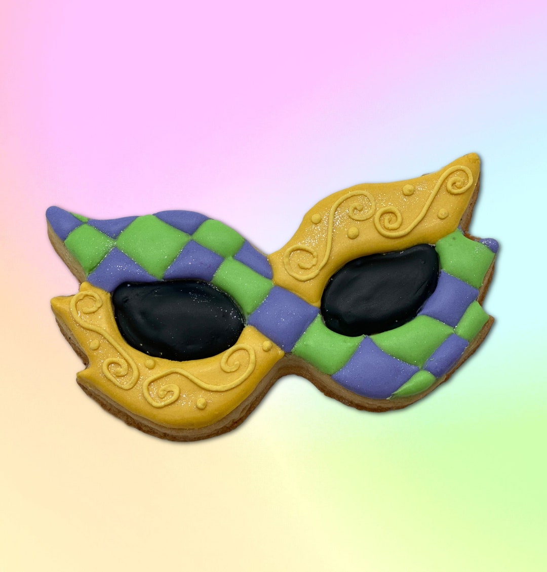 Mardi Gras Mask Cookie Cutter #11, Mardi Gras Cookie Cutters - Etsy