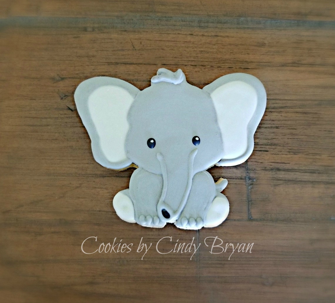 Elephant Cookie Cutter Jungle Animal Cookie Cutters Safari | Etsy