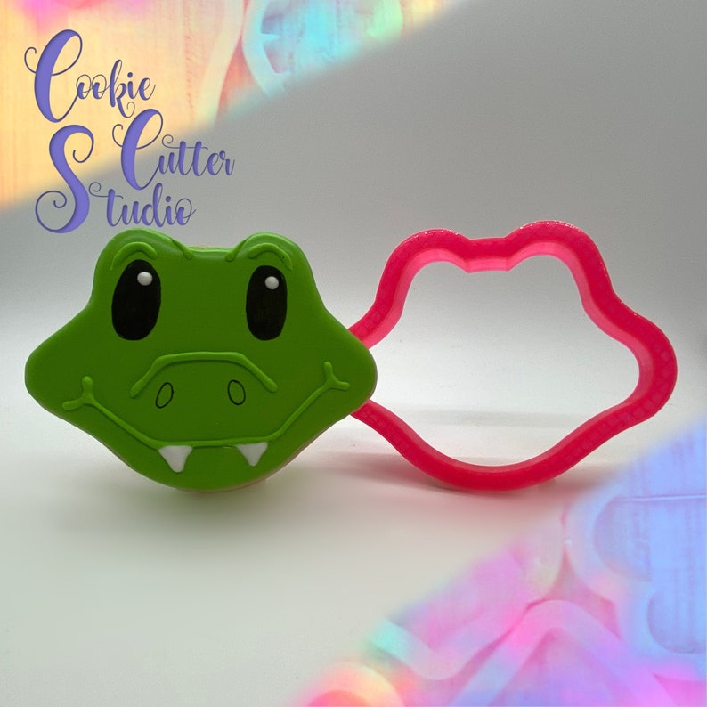 Alligator Cookie Cutter Animal Cookie Cutters - Etsy