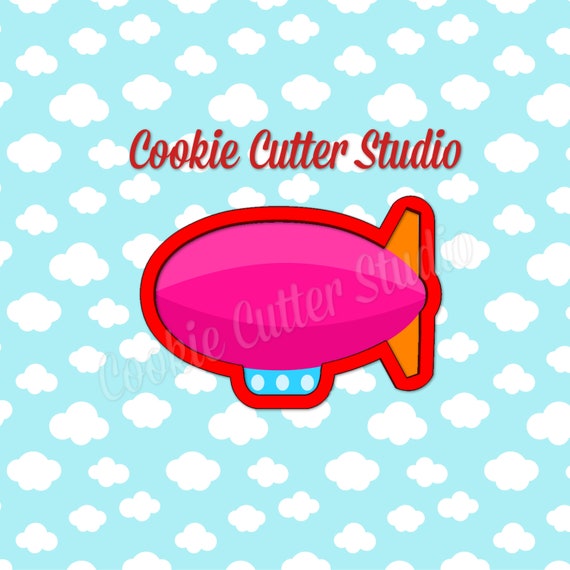 Blimp Cookie Cutter | Etsy