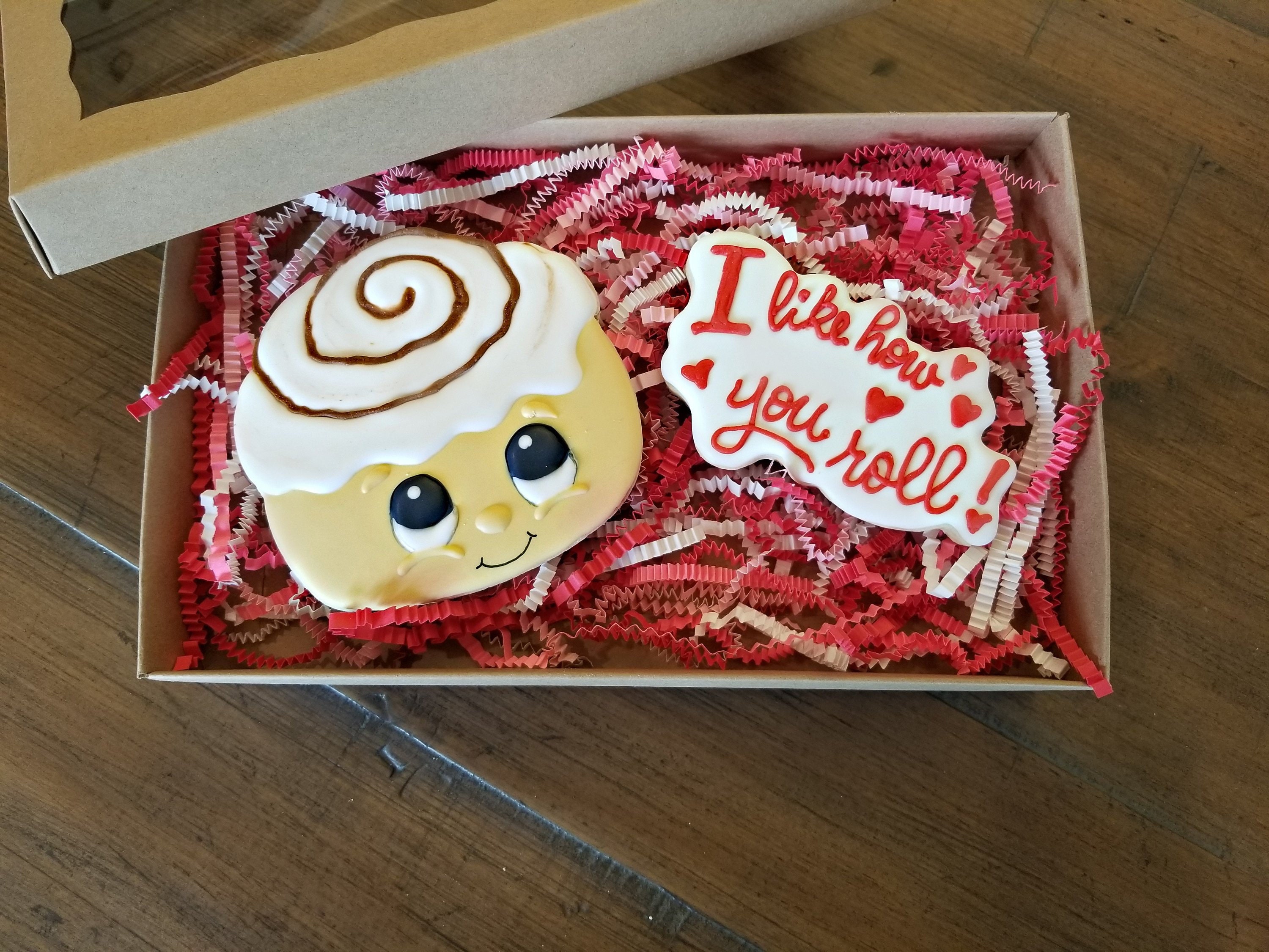 Cinnamon Roll Cookie Cutter Valentine Cookie Cutter | Etsy