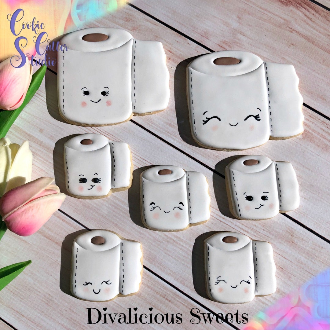 Toilet Paper Cookie Cutter - Etsy