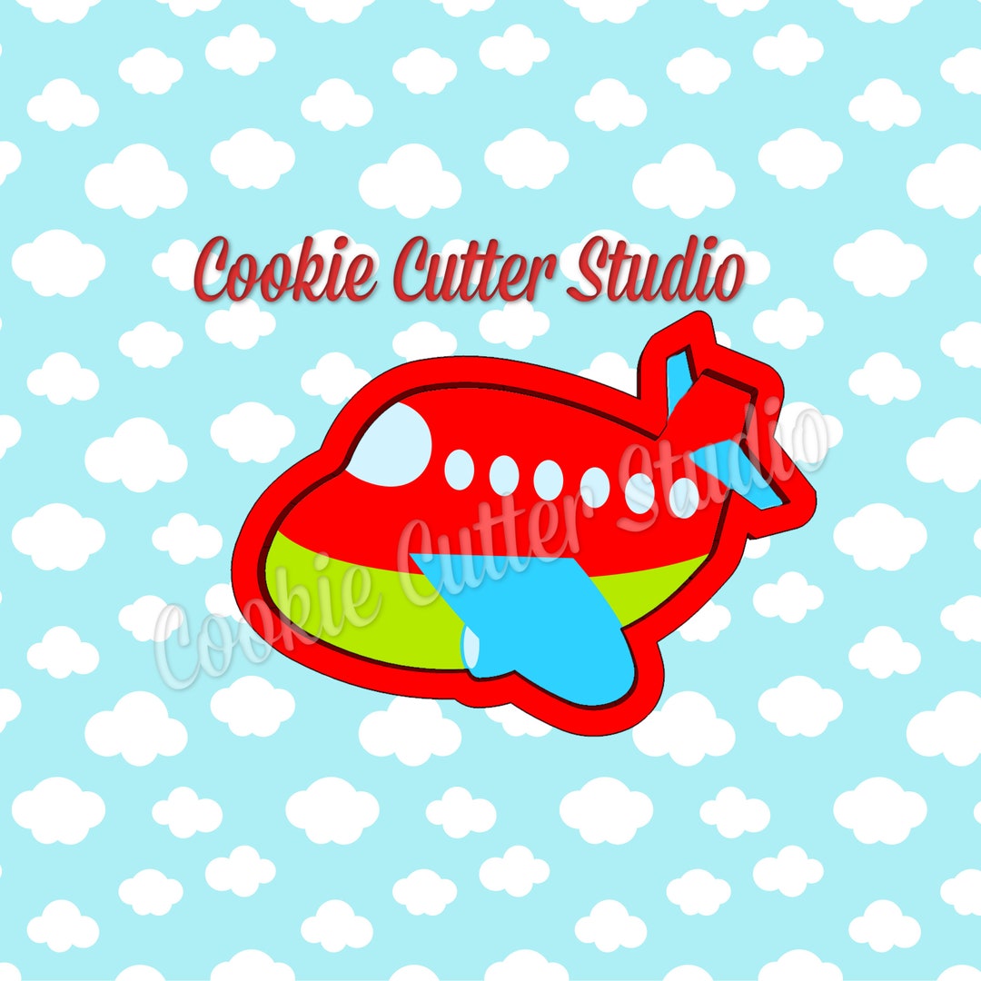 Airplane Cookie Cutter - Etsy