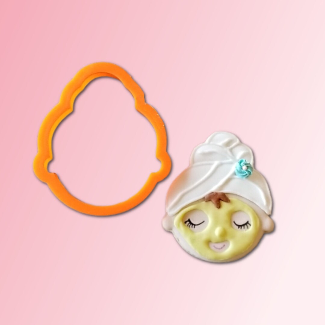 Spa Girl Cookie Cutter: Face Mask Design - Etsy
