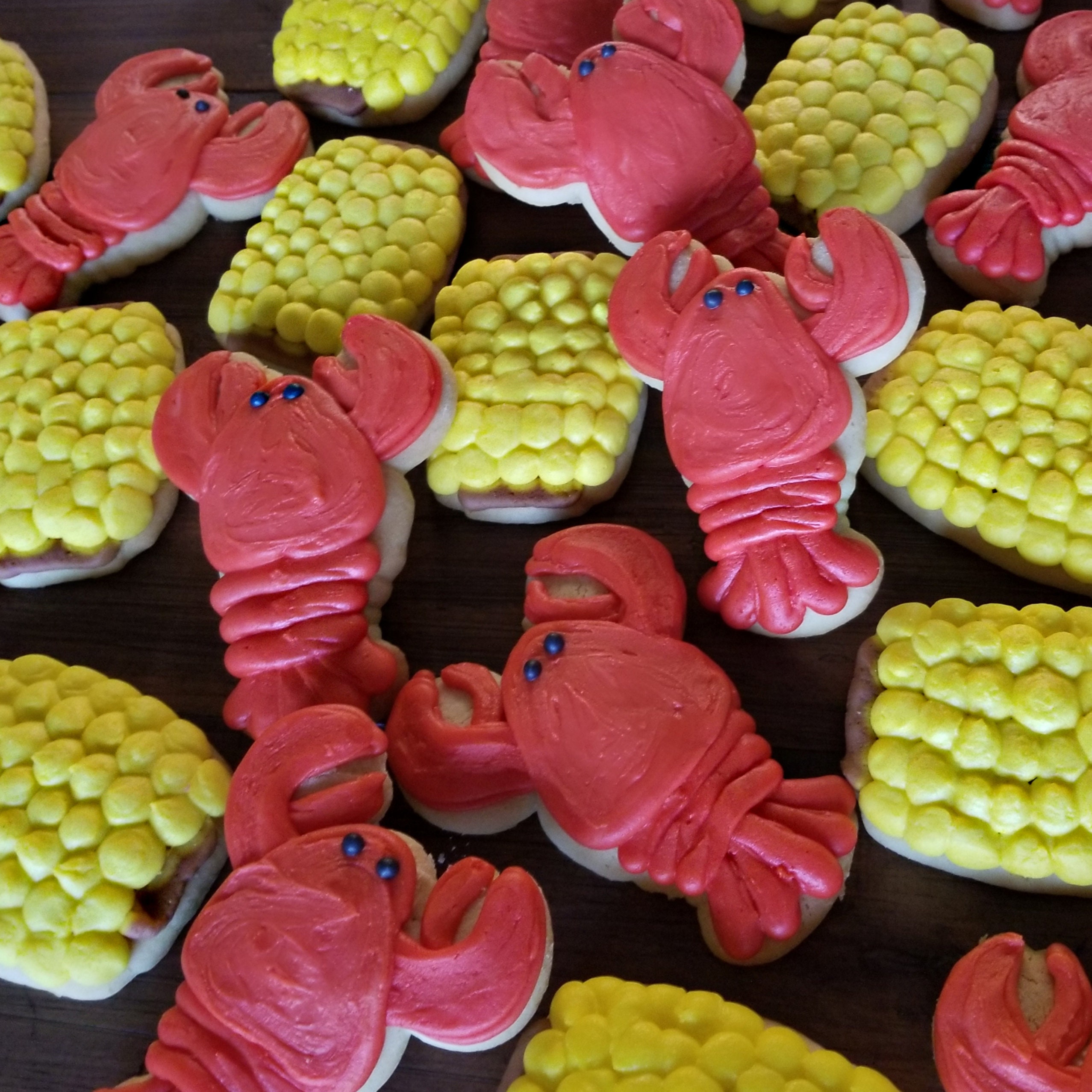 Crawfish Boil Cookie Cutters: Crawfish and Corn on the Cob - Etsy