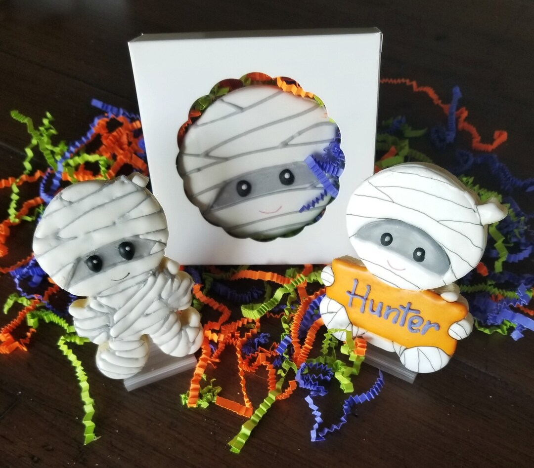 Mummy Plaque Cookie Cutter: Halloween Treat Cutter - Etsy