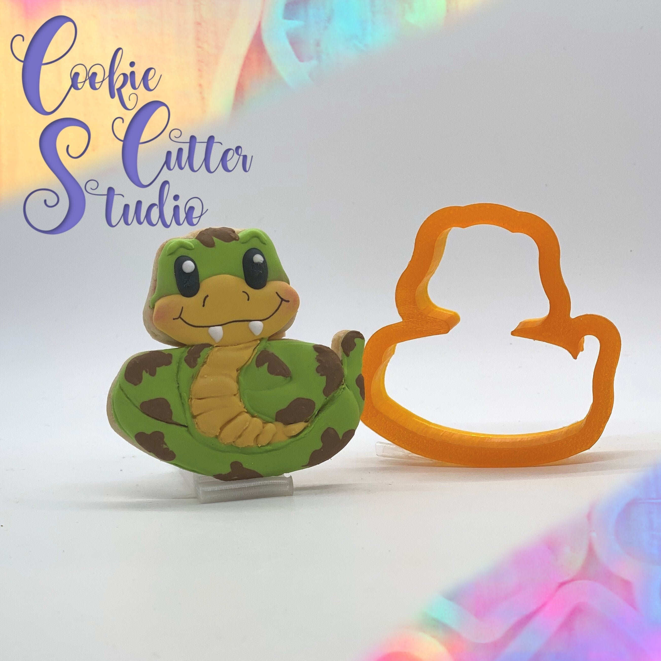 Snake Cookie Cutter Animal Cookie Cutters - Etsy