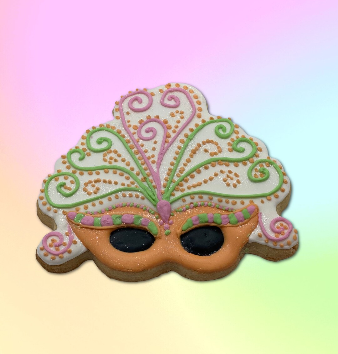 Mardi Gras Mask Cookie Cutter #19, Mardi Gras Cookie Cutters - Etsy