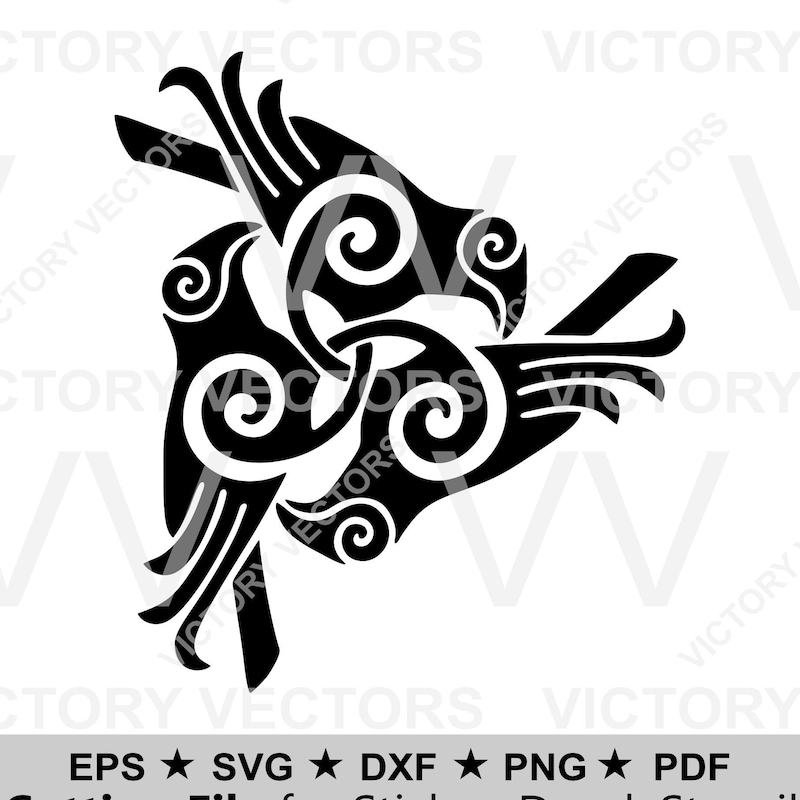 Celtic Raven - Etsy