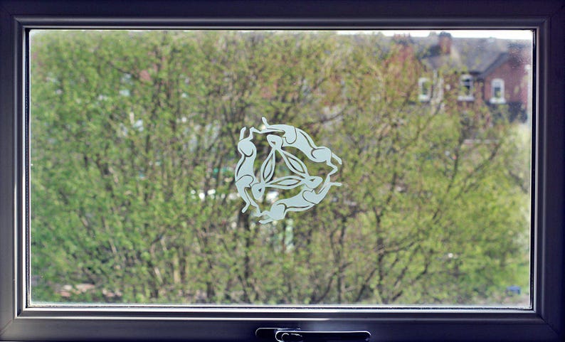 Celtic Hare Trio Pagan Trinity Moon Vector Line File for Cutting, Vinyl ...
