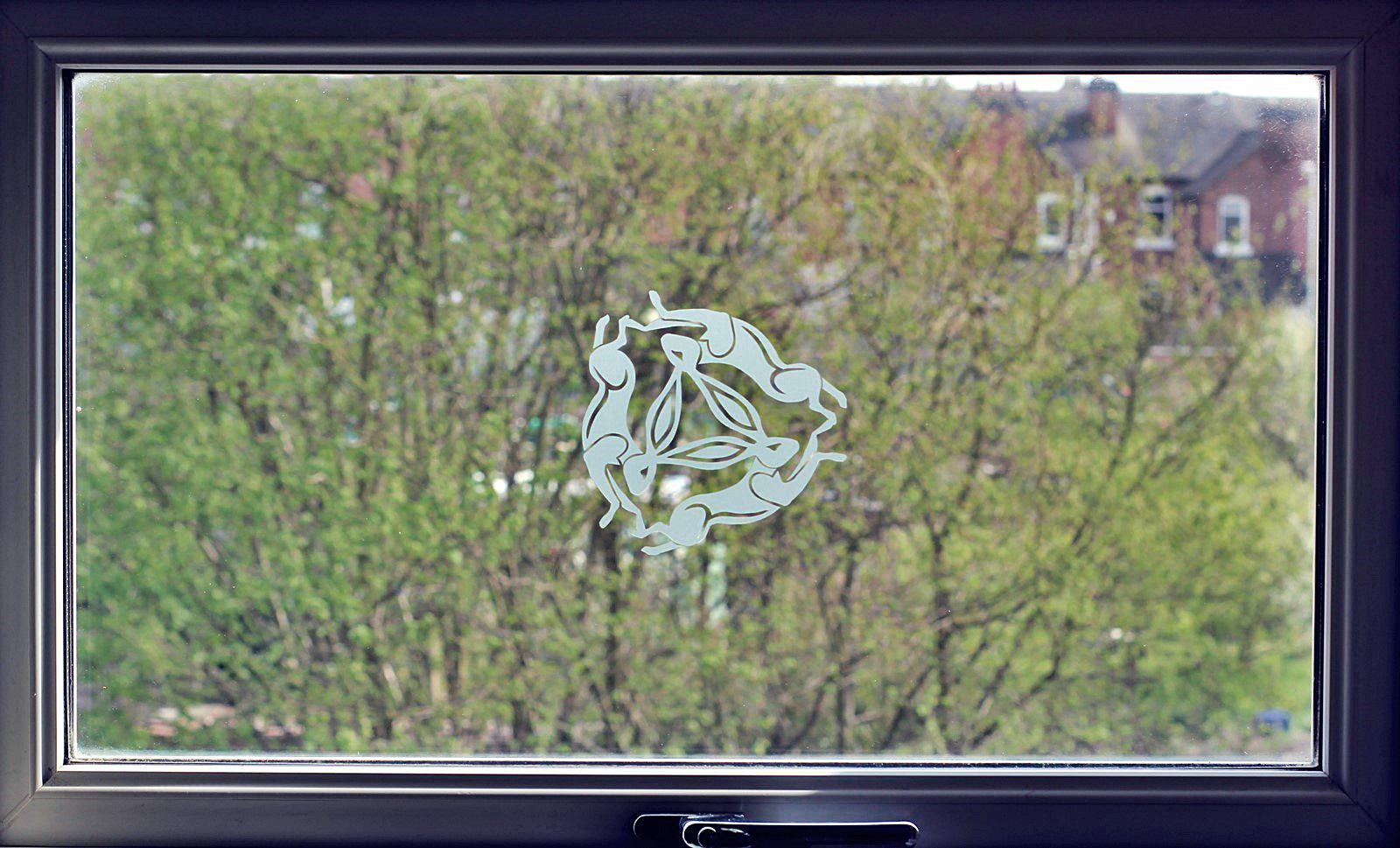 Celtic Hare Trio Pagan Trinity Moon Vector Line File for Cutting, Vinyl ...