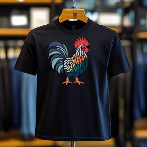 Rooster Cockerel Vector File, Stencil Ready, for Cutting, Vinyl, Laser ...