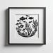 Underwater Marine Life Fish Ocean SVG Vector File for Cutting, Cricut ...