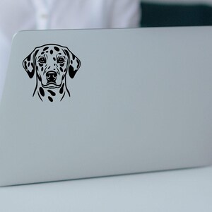 Dalmatian Spot Dog Face Vector File for Cutting, Vinyl, Laser, Cricut ...