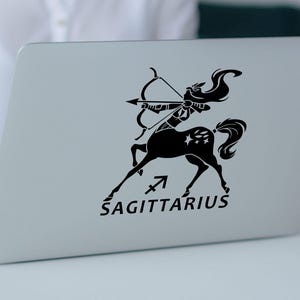 Sagittarius Archer Star Sign Vector Line Cutting File for Vinyl, Laser ...