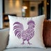 Rooster Cockerel Vector File, Stencil Ready, for Cutting, Vinyl, Laser ...