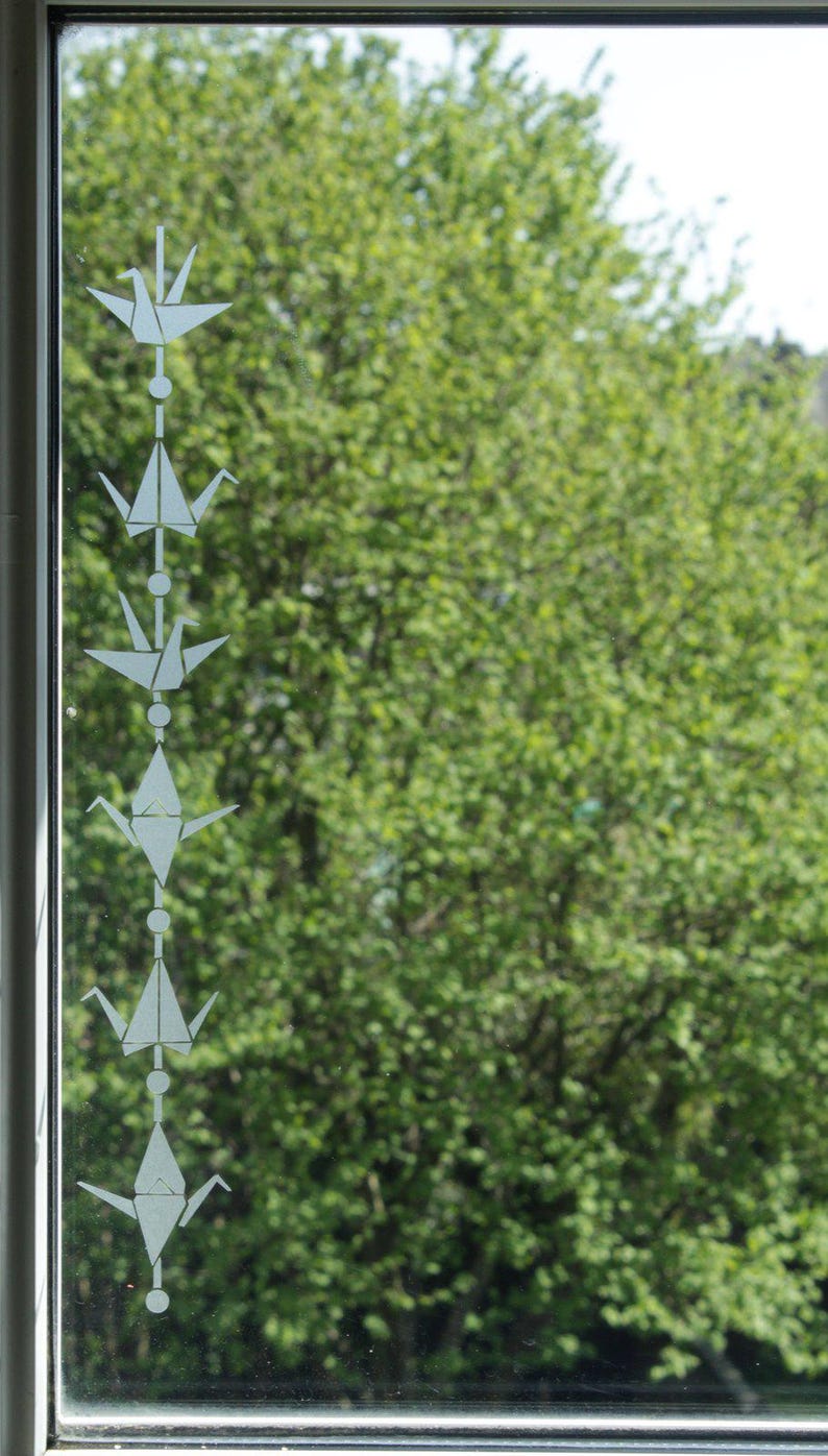 Chinese Hanging Origami Paper Cranes Vector for Cutting, Vinyl, Laser ...