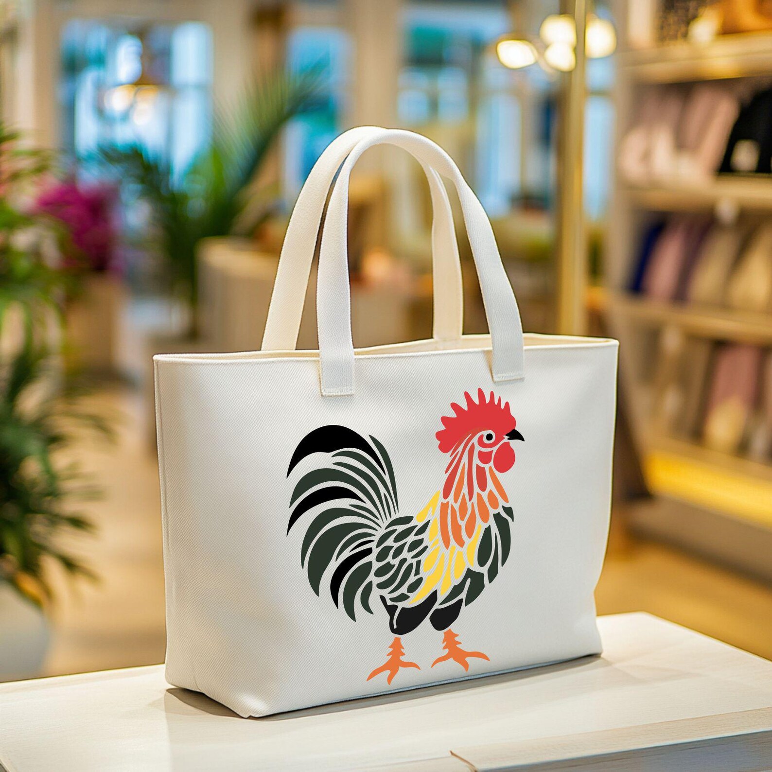 Rooster Cockerel Vector File, Stencil Ready, for Cutting, Vinyl, Laser ...