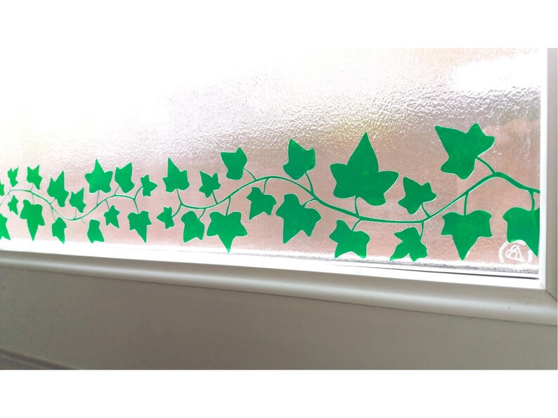 Climbing Ivy Border Trailing Vector Line Cutting File Vinyl and Laser ...