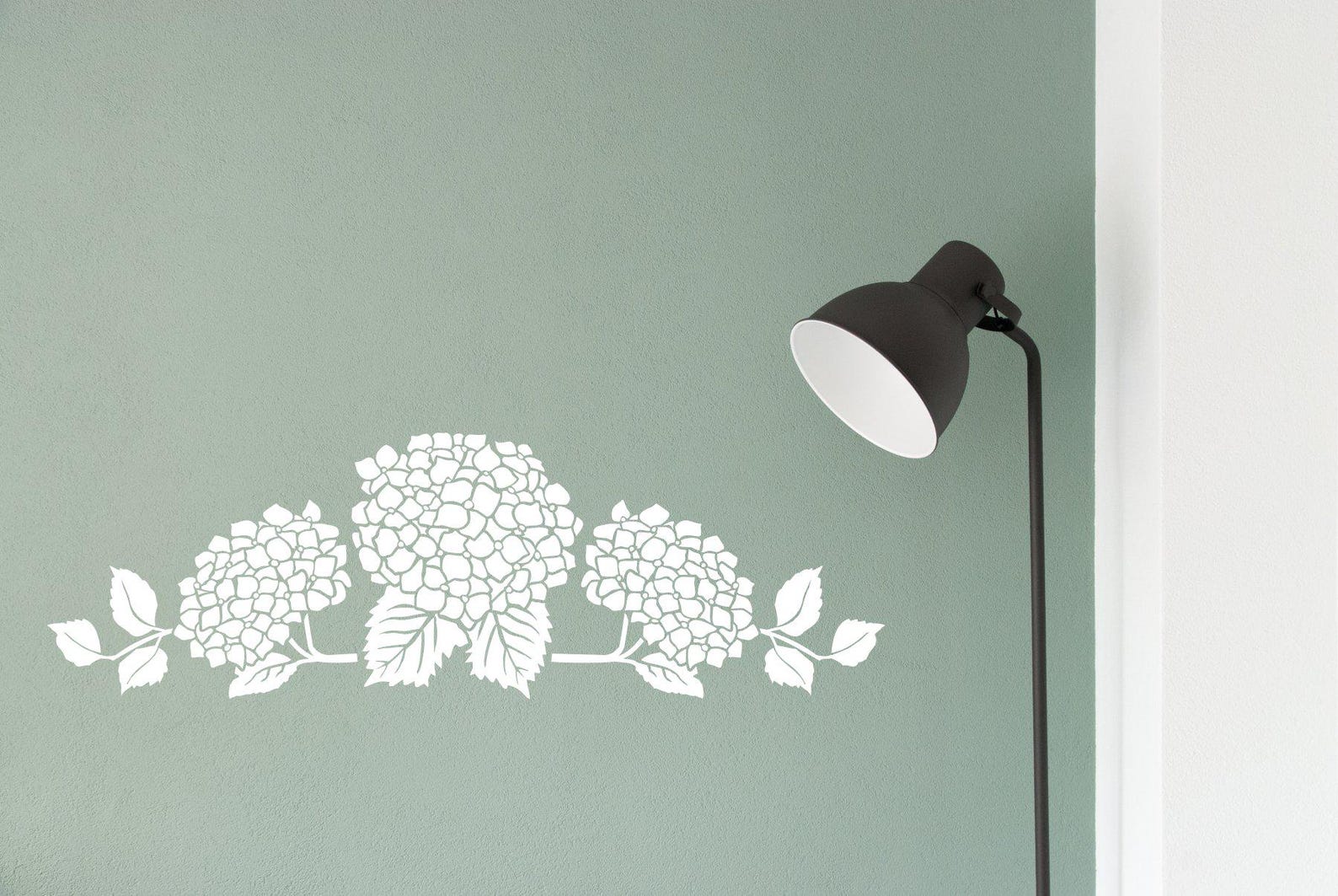 Hydrangea Flower Heads Vector Line Cutting File, Vinyl and Laser ...