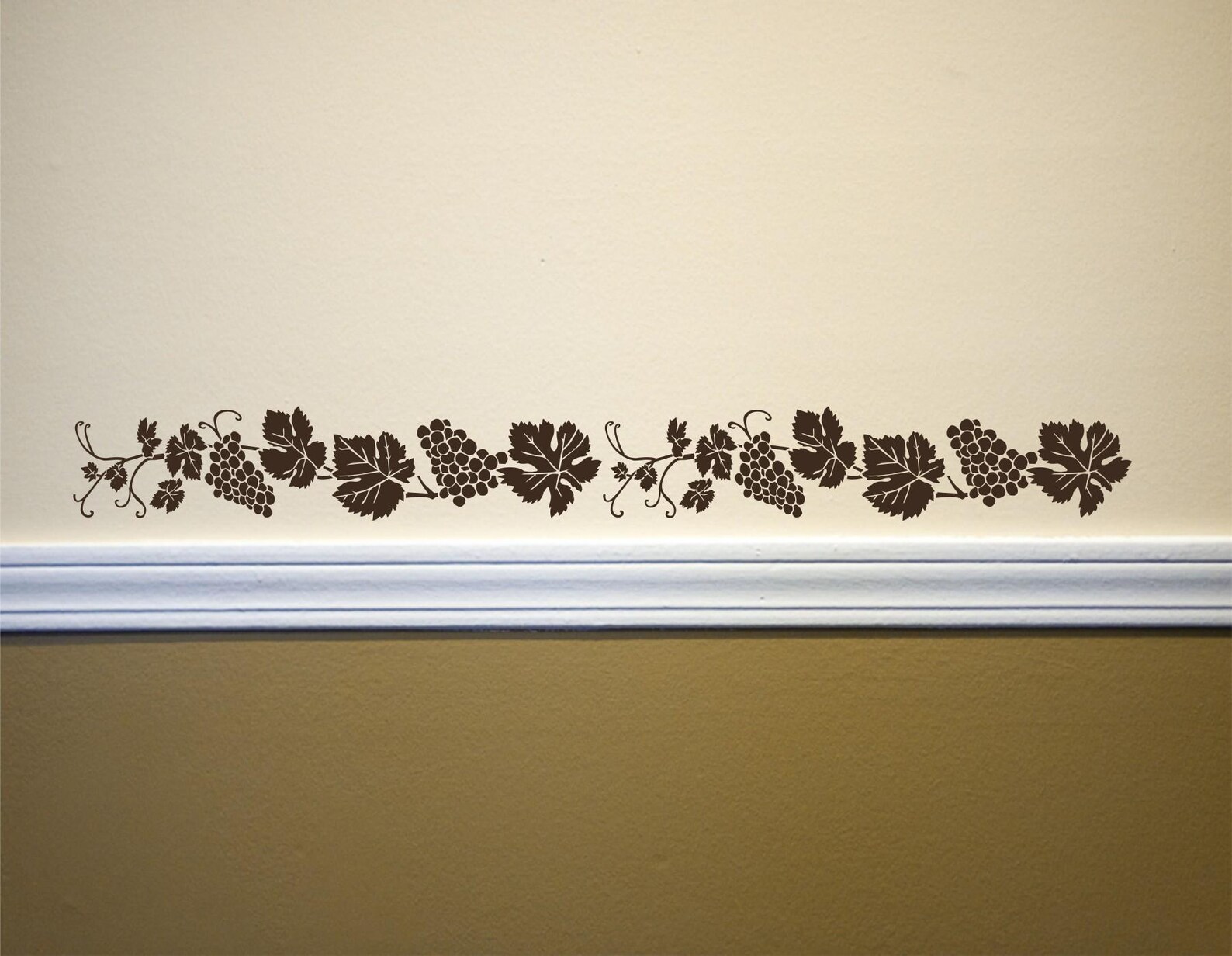 Grapevine Border Grapes Vector Line Cutting File Svg Dxf, Pdf, Eps, Png ...