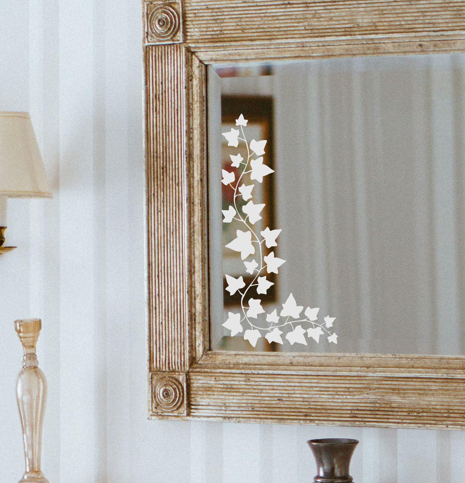 Ivy Corner Border Trailing Vector Line Cutting File Vinyl and Laser ...