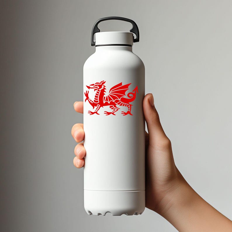 Welsh Dragon Mythical Legend Vector File for Cutting, Vinyl, Laser ...