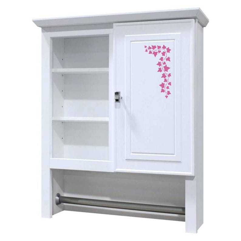 Ivy Corner Border Trailing Vector Line Cutting File Vinyl and Laser ...